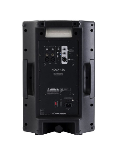 Pack Sono Amplifié 700W RMS 2X NOVA-12A + Mixage EASYMIX Bluetooth